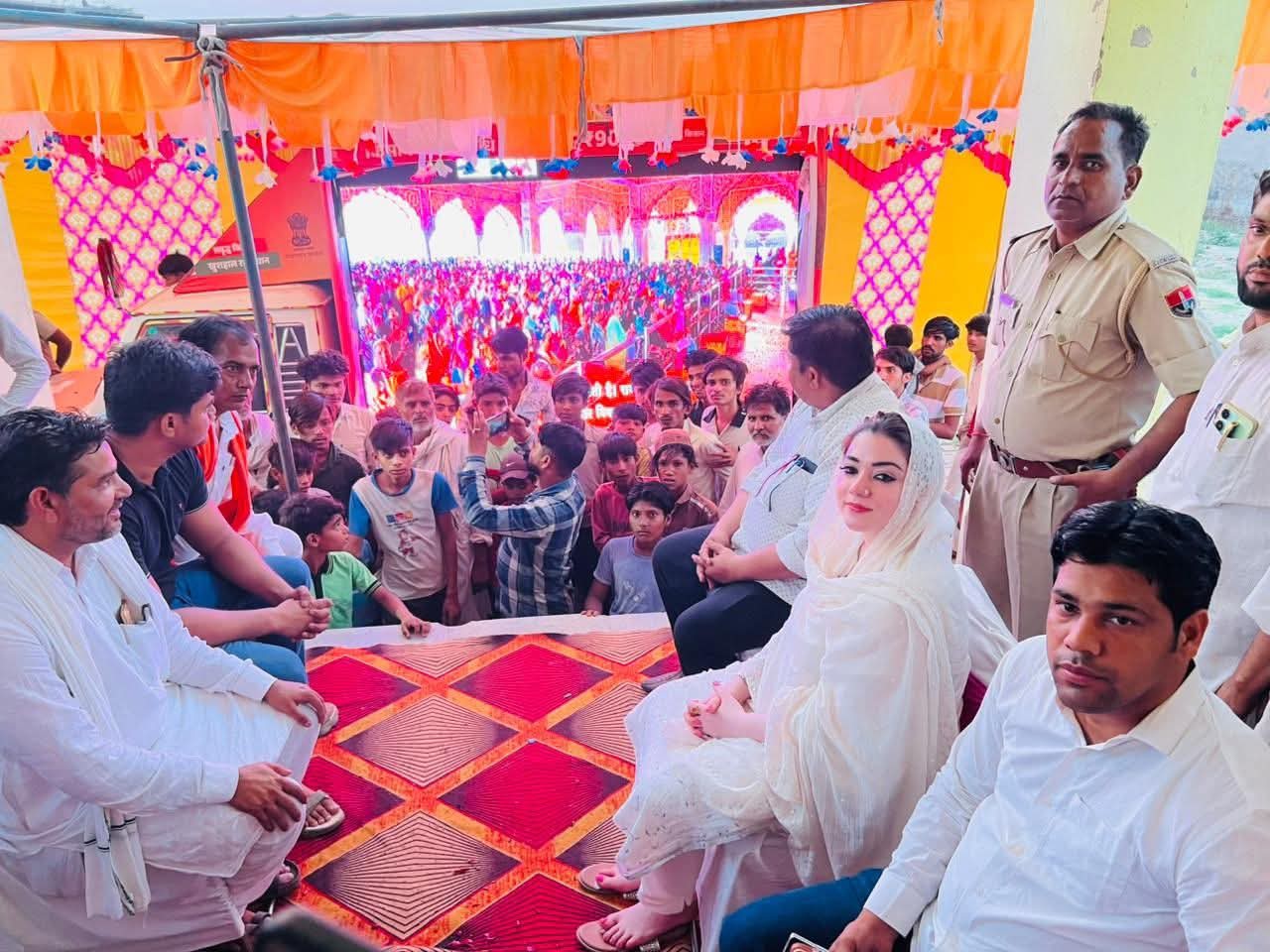 MLA Naukshem Chaudhary Listens Villagers Issues | Ladlaka Gram Rath