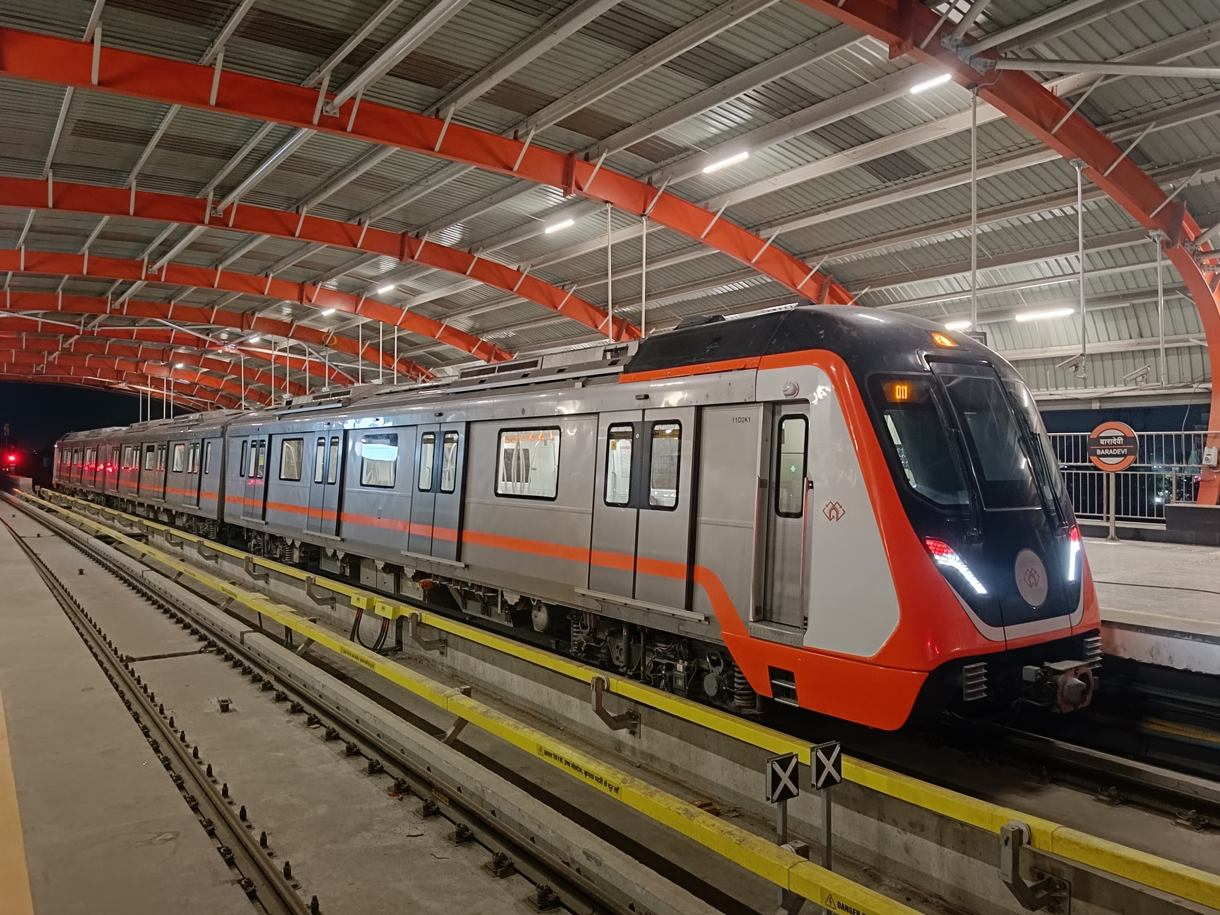Kanpur Metro Trial Run | IIT-Naubasta Speed 80 Kmph; 13 Min Journey