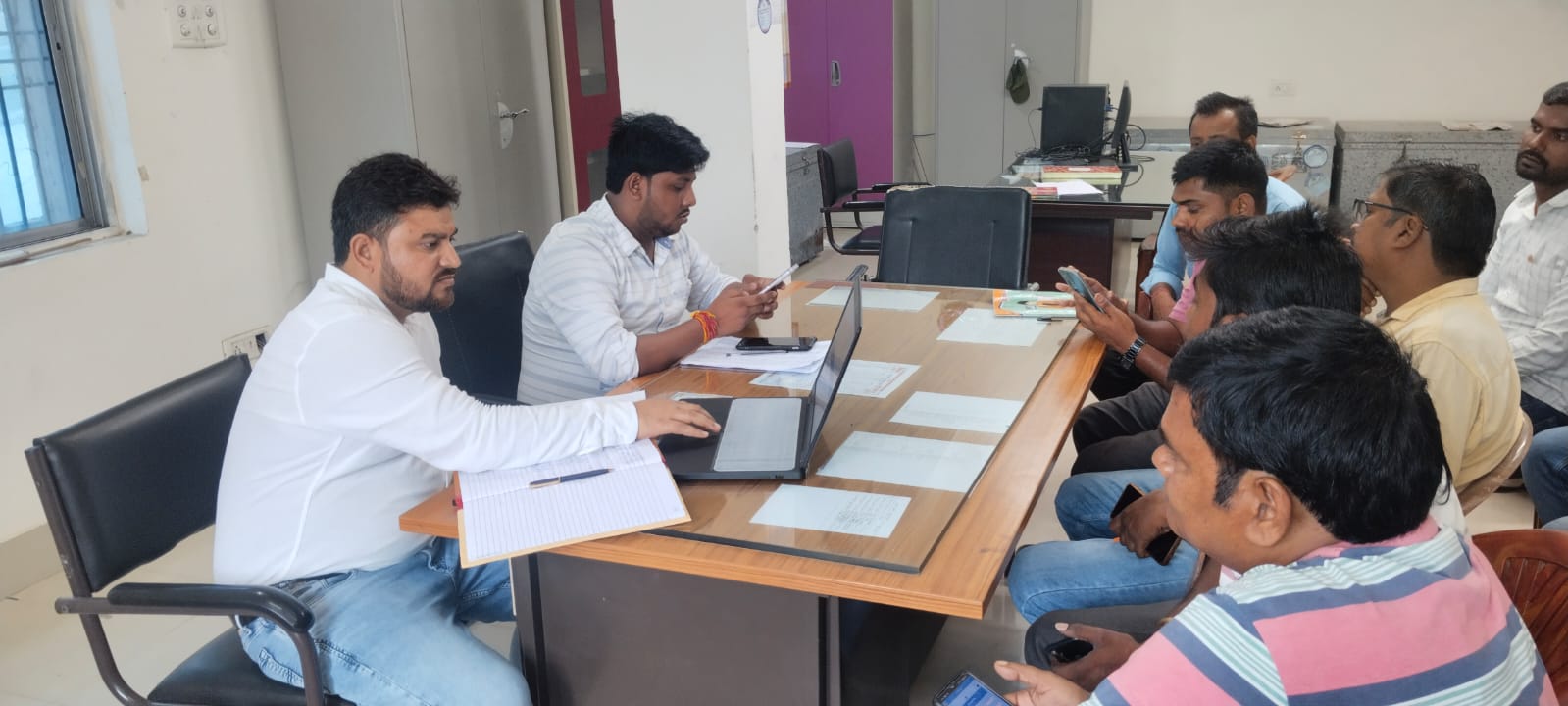 Review of sanitation works, instructions to make model Panchayat