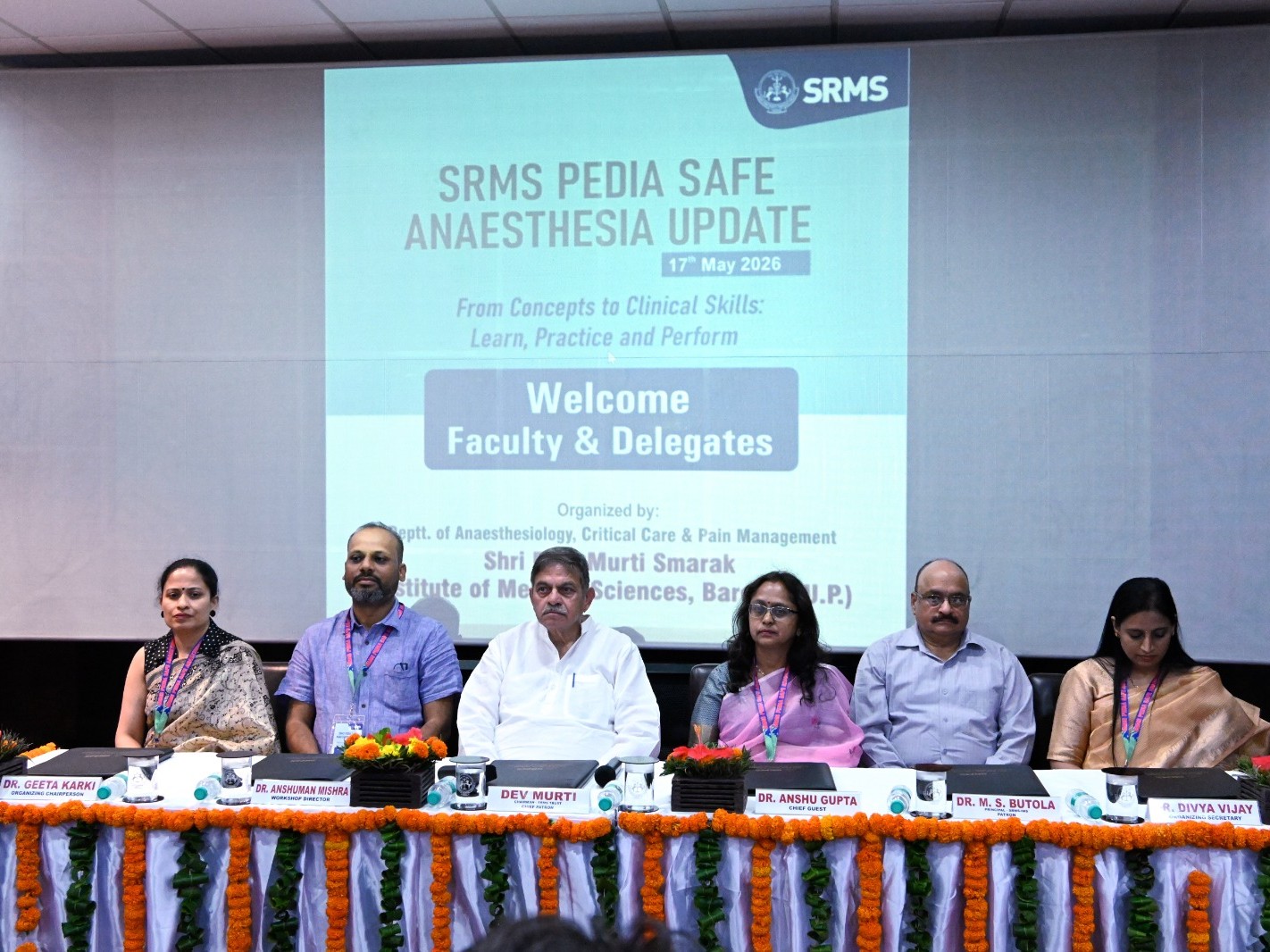 SRMS Bareilly Pediatric Anesthesia Workshop | Dev Murti Emphasizes Learning