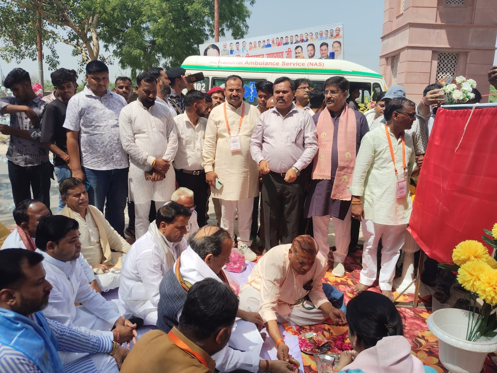 Agra-Bateshwar Road Welcome Gate Inaugurated by BJP General Secretary ...