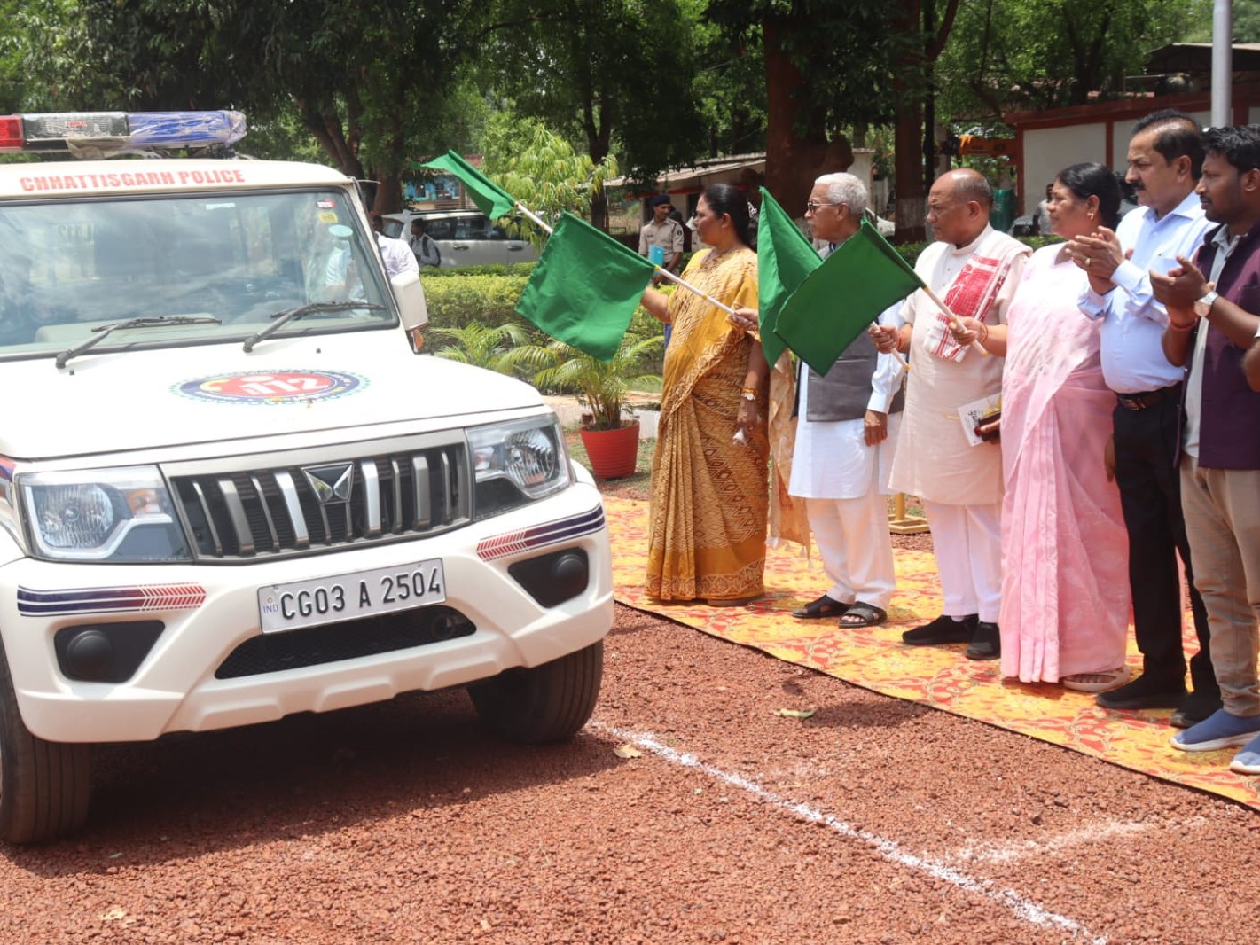 Jashpur Dial-112 Launch | ERV & Highway Patrol Vehicles Inauguration