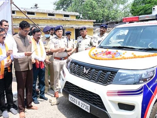 Raigarh Gets 16 ERV Vehicles | OP Chaudhary Inauguration