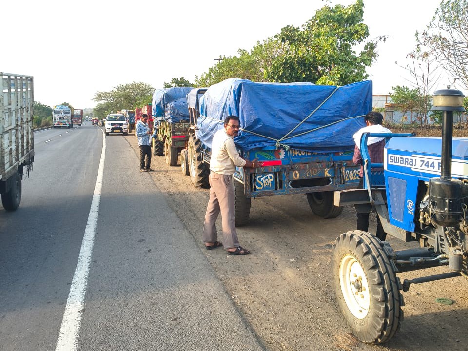 Seoni Tractor-Trolley Radium Drive | Bus Accident Safety