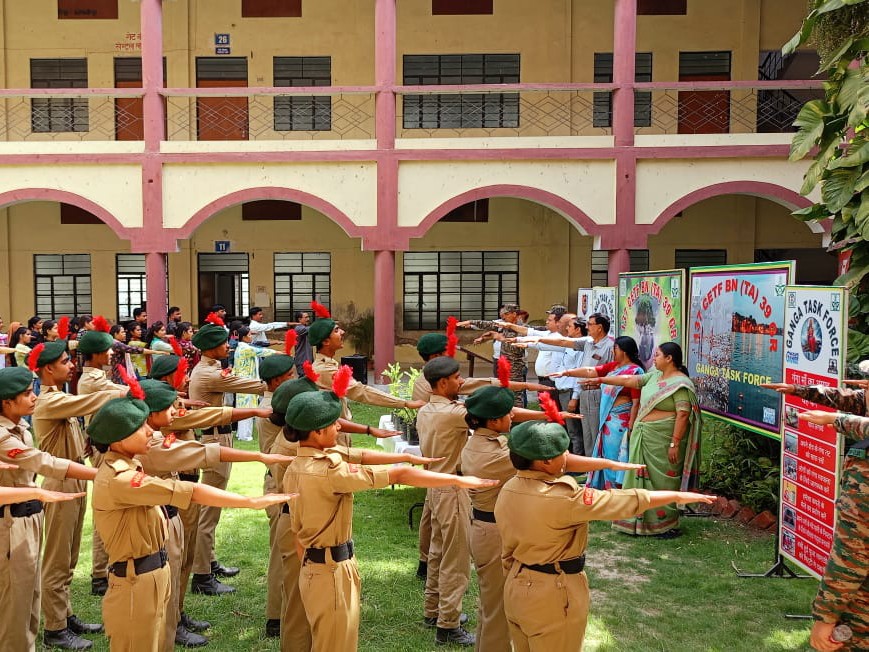 Rampur Students Tree Plantation: Environment Conservation Message by ...