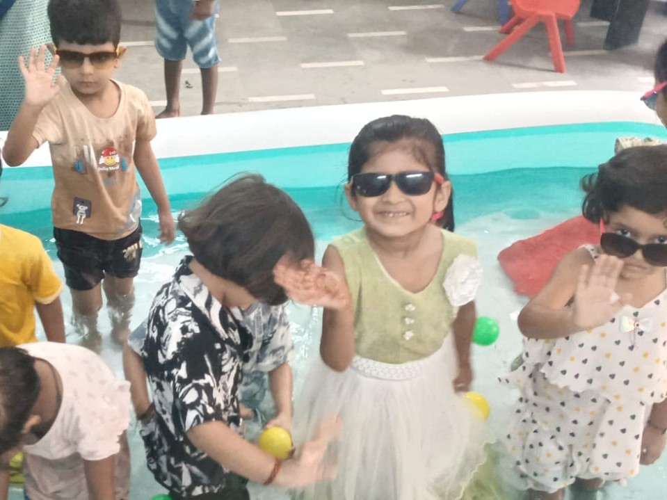 Moradabad: SV Public School Summer Camp | Pool Party & Art-Craft ...