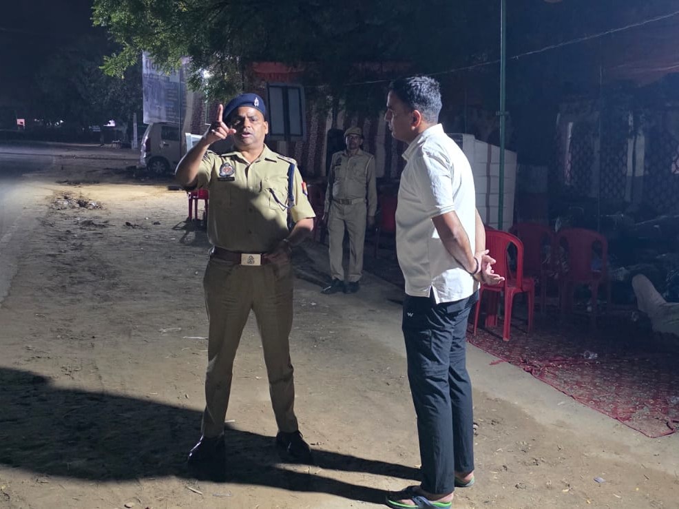 Mathura SP Rural Inspects Braj Parikrama, Orders Extra Police for ...