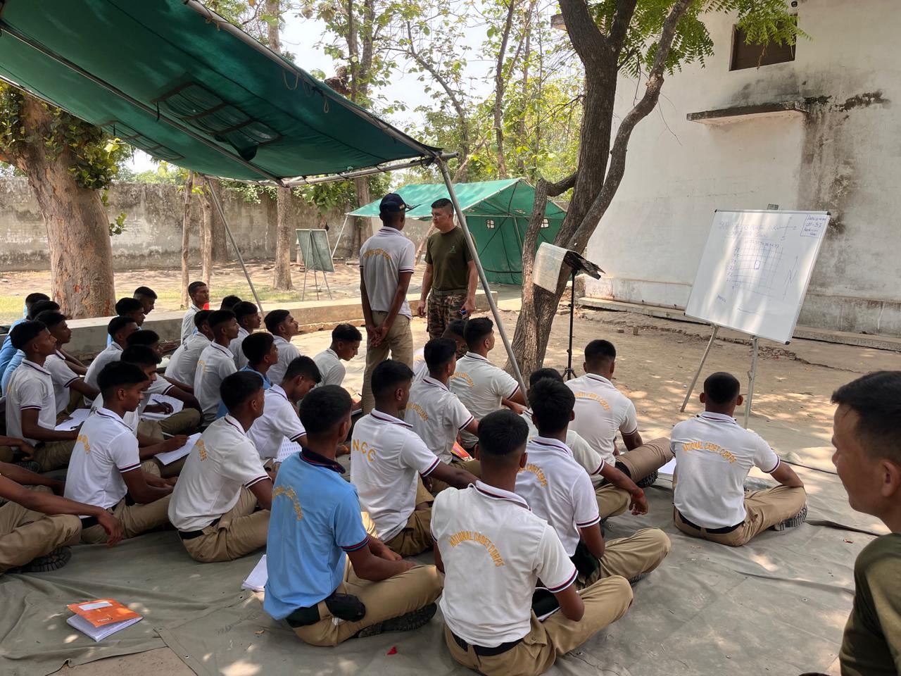 Bhagalpur NCC Cadets Learn Environment Protection & Map Reading