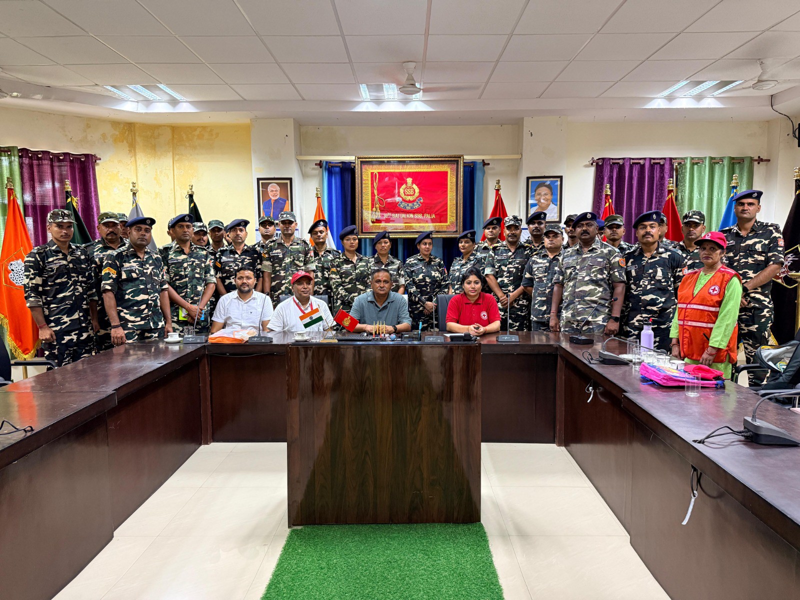 SSB Jawans Get First Aid, CPR Training in Sampurnanagar Kheri