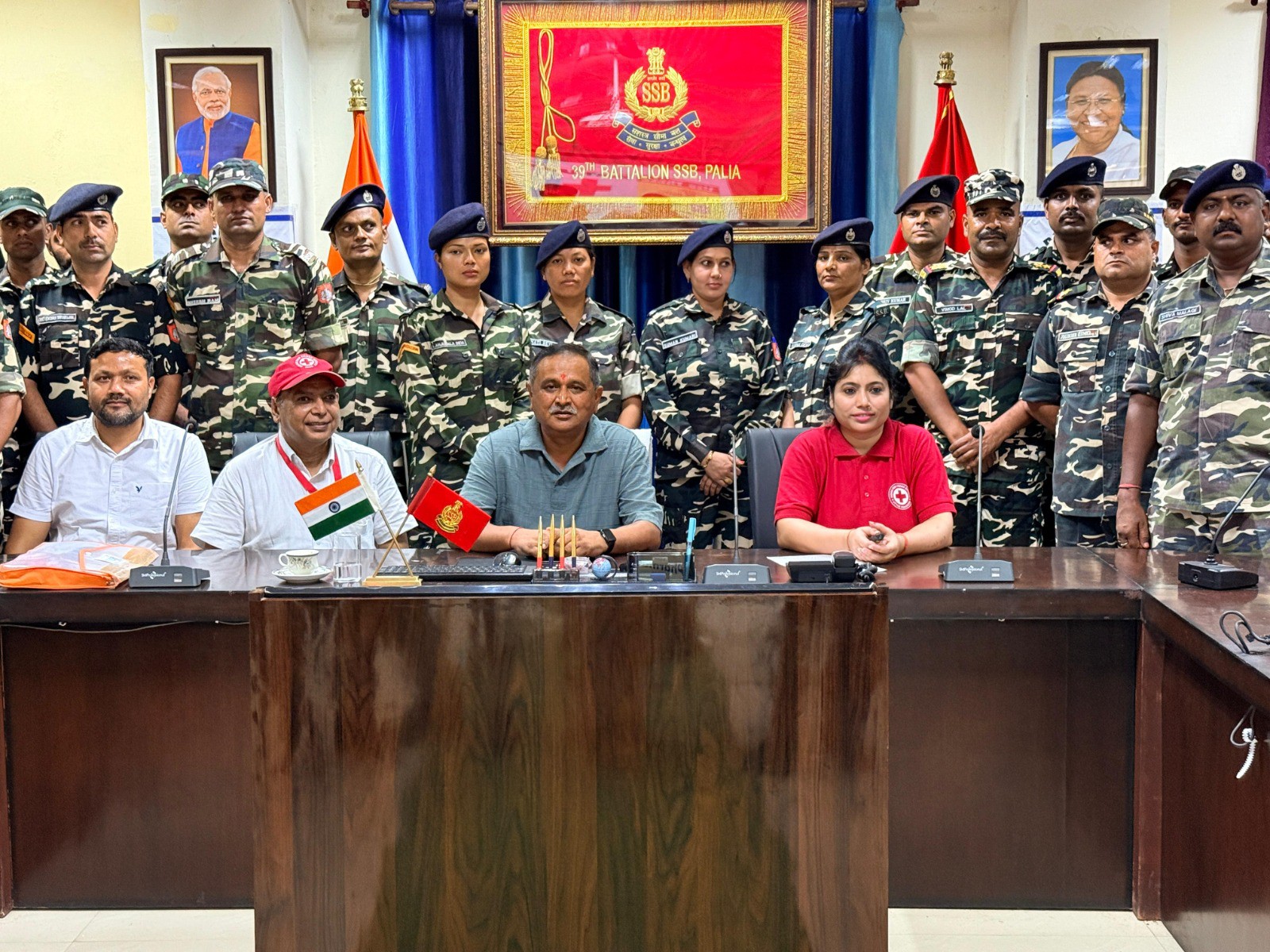 SSB Jawans Get First Aid, CPR Training in Sampurnanagar Kheri