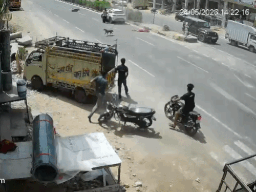 Jaipur Accident: Husband-Wife Critical After Speeding Car Hits Bike