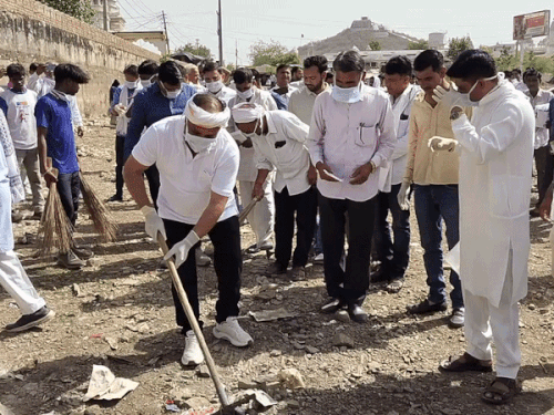 Vande Ganga Jal Sanrakshan Abhiyan Barwara: Kalash Yatra & MLA Gothwal ...