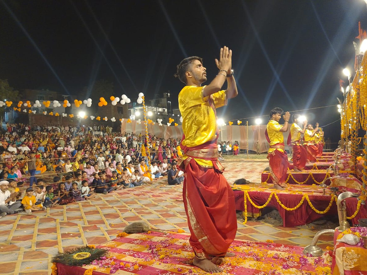 Tamsa River Ganga Puja | Chitbaraon Ganga Dashara Aarti