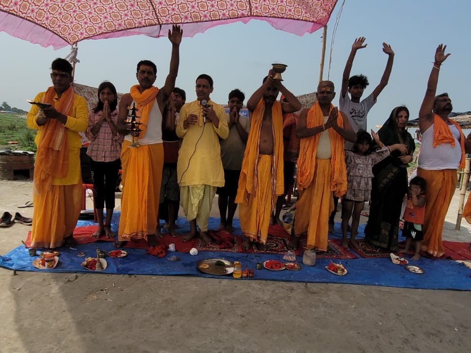 Ganga Samagra Organizes Religious & Awareness Programs at Kadagola Ghat
