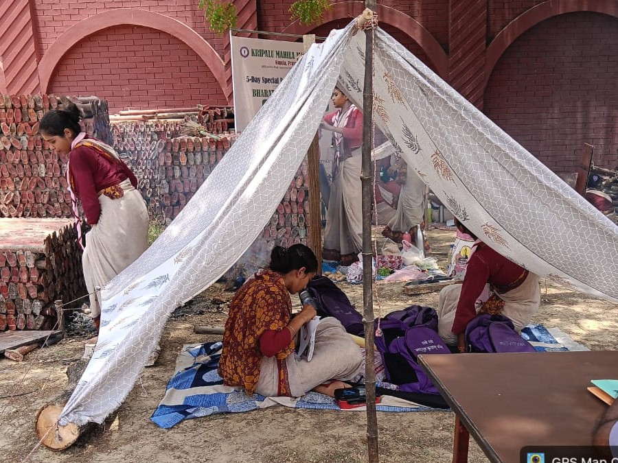 Scout Guide Camp Kunda: Tent Building & Cooking Skills Taught