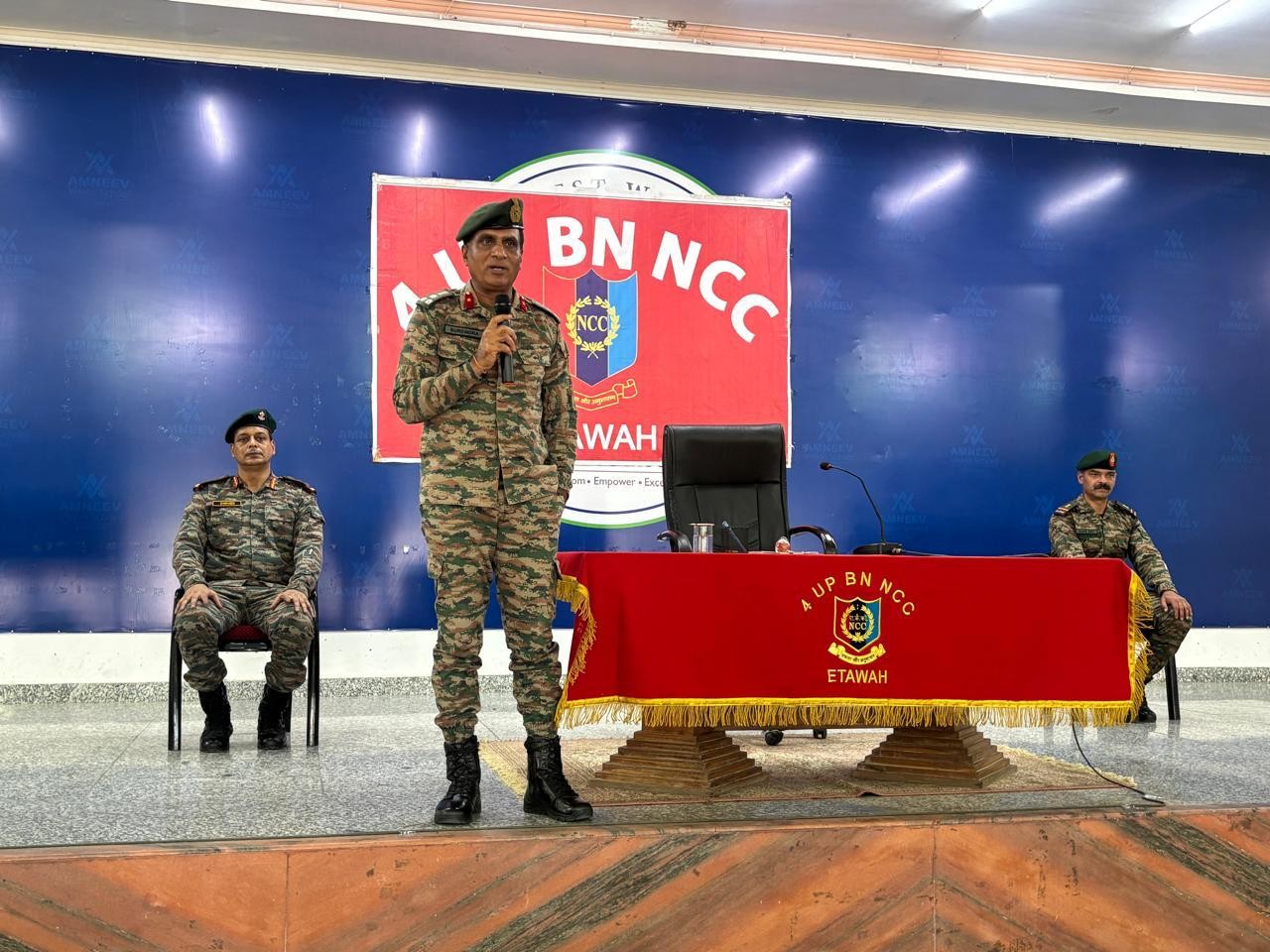 Etawah NCC Camp: Brigadier Pal Yadav Inspires Cadets | Discipline ...