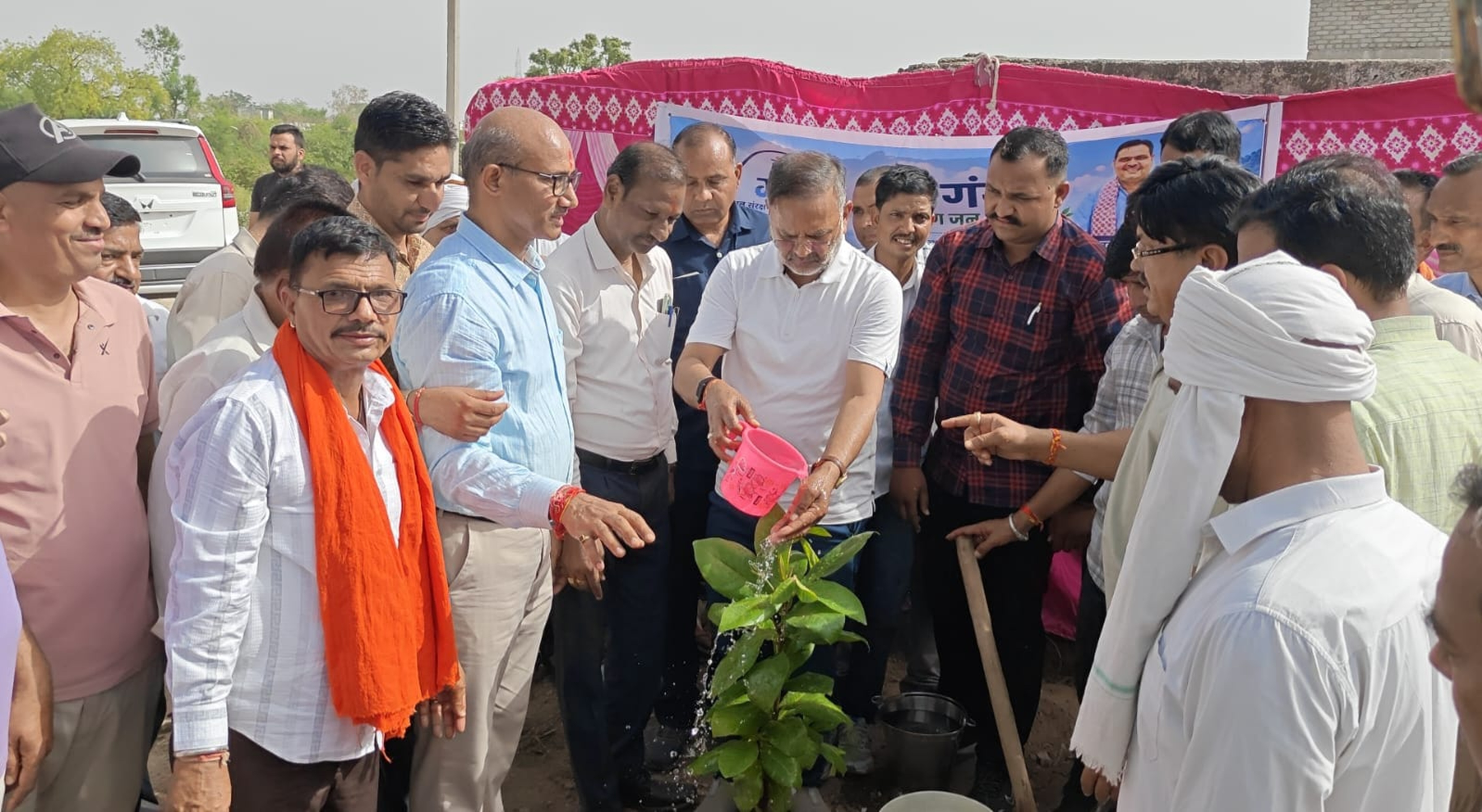 Cleaning and tree plantation was done in Sinta village under the Vande ...