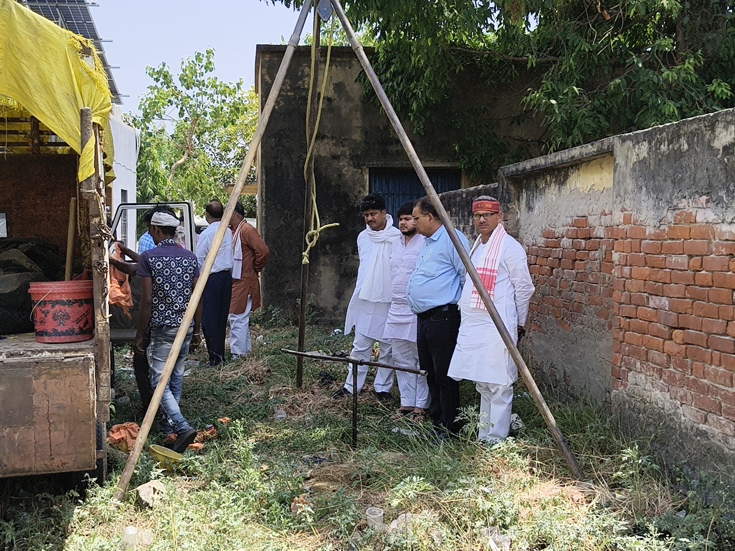 Sevrai Soil Testing Starts | Bhadoura Block New Building Prep