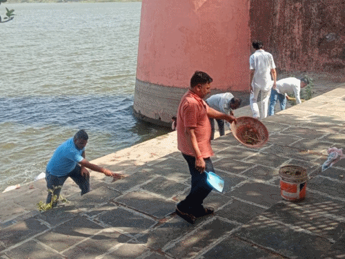 Jhalrapatan Mandir & Gomti Sagar Pond Cleanliness | Vande Ganga Campaign