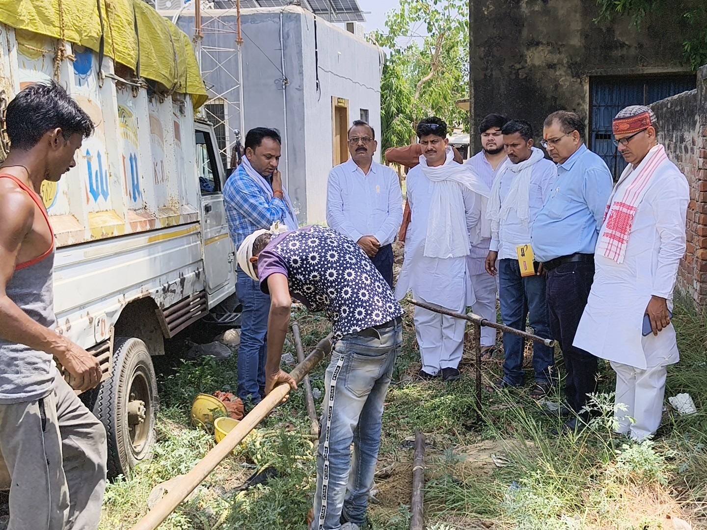 Sevrai Soil Testing Starts | Bhadoura Block New Building Prep