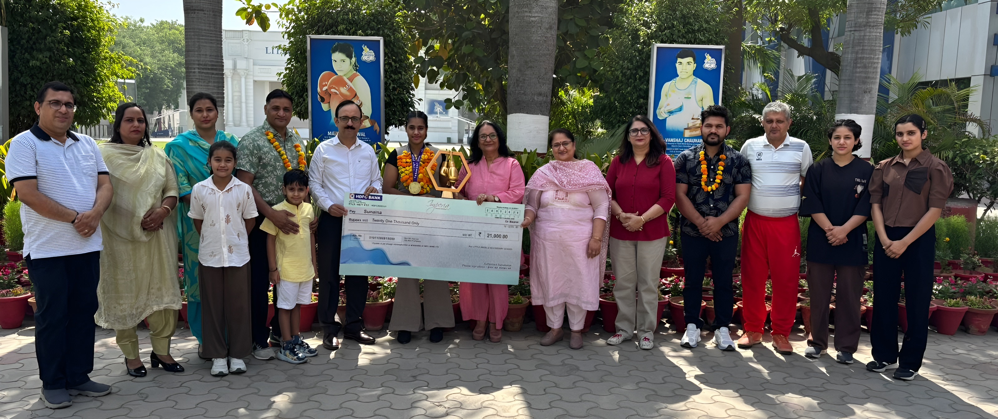Little Angels' Sunaina wins gold medal in Tashkent