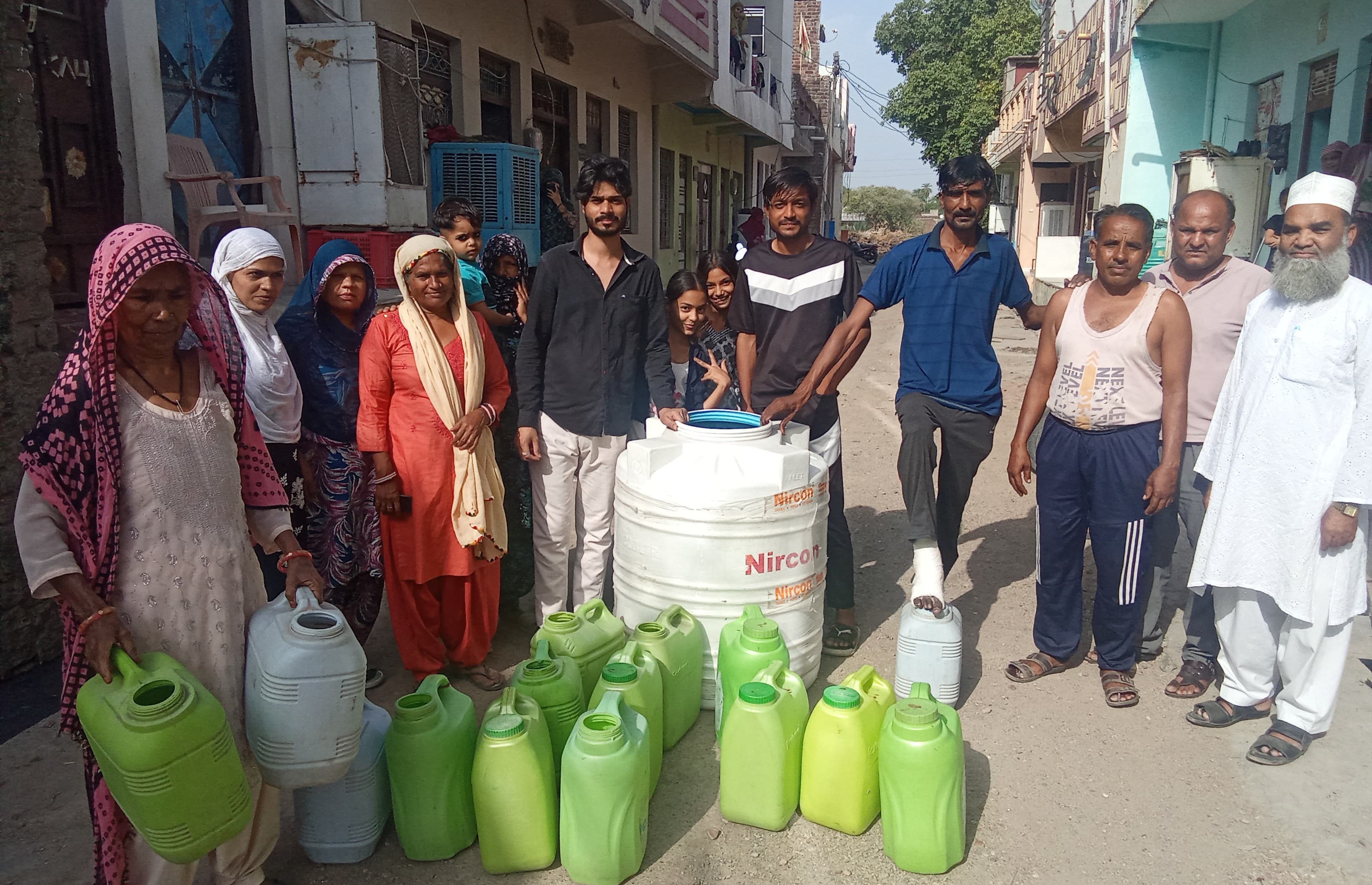 Residents say the water shortage is affecting daily activities and they ...