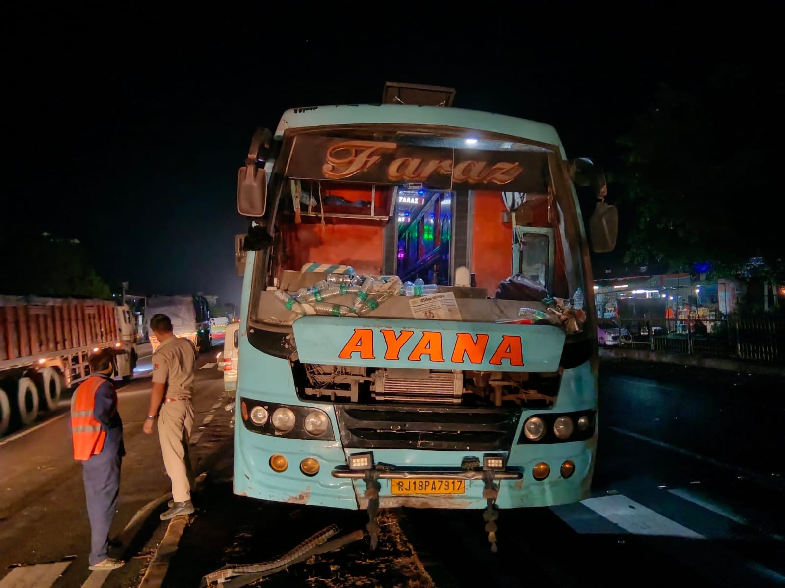 Bike Rider Death on Patoli Bypass | Sleeper Bus Accident