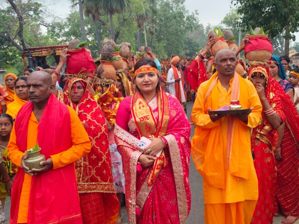Ramgarh Ramdhuni Yajna Kalash Yatra | Kyul River Water