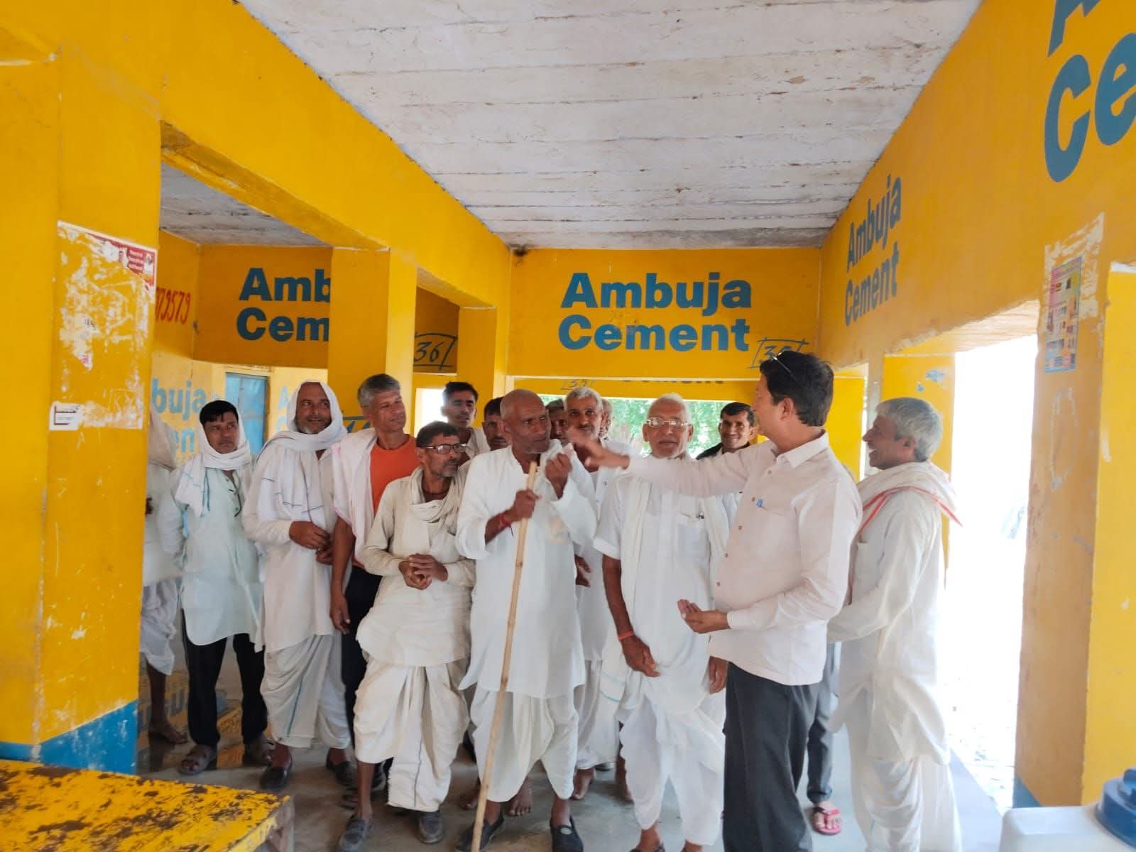 The Dungri Dam Protest Struggle Committee invited the Panch-Patels of ...