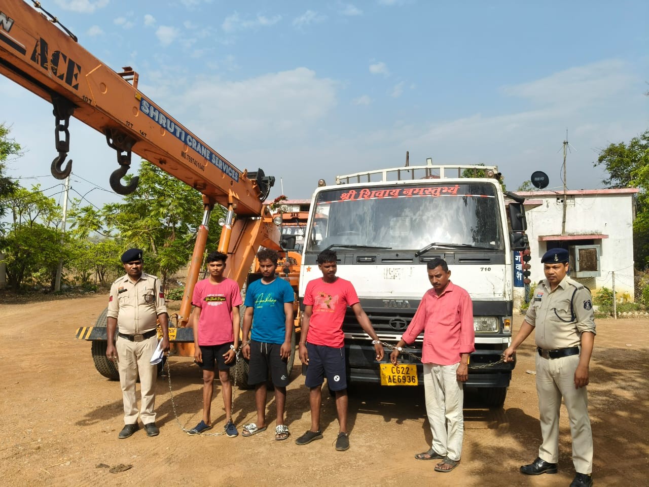 Balodabazar Jal Jeevan Mission Pipe Theft: Four Arrested