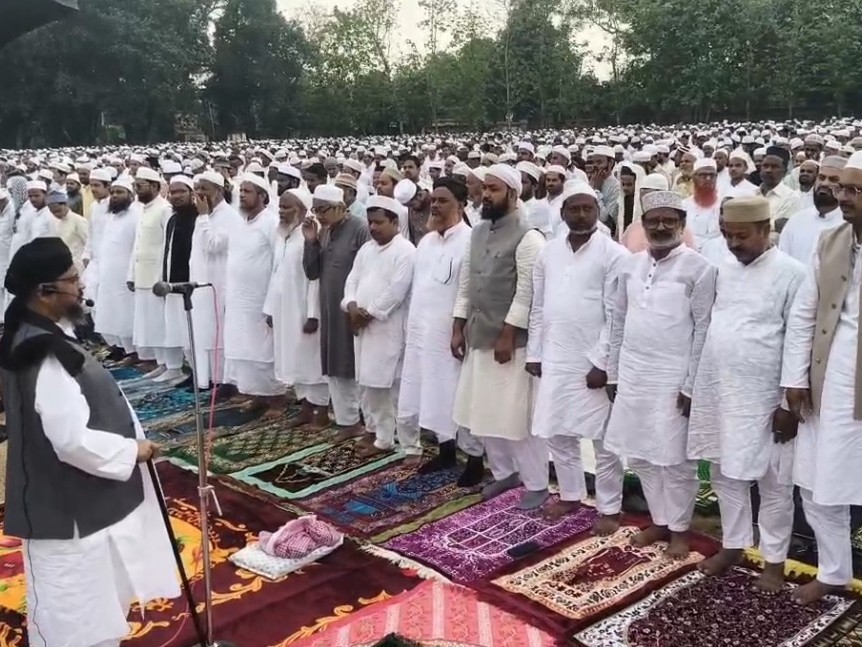 Bhagalpur Bakrid Celebration: Eid-ul-Adha Namaz Amidst Devotion