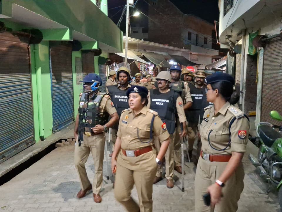 Eid Security Alert: SP Rural Inspects Eidgahs, Mosques in Tilhar