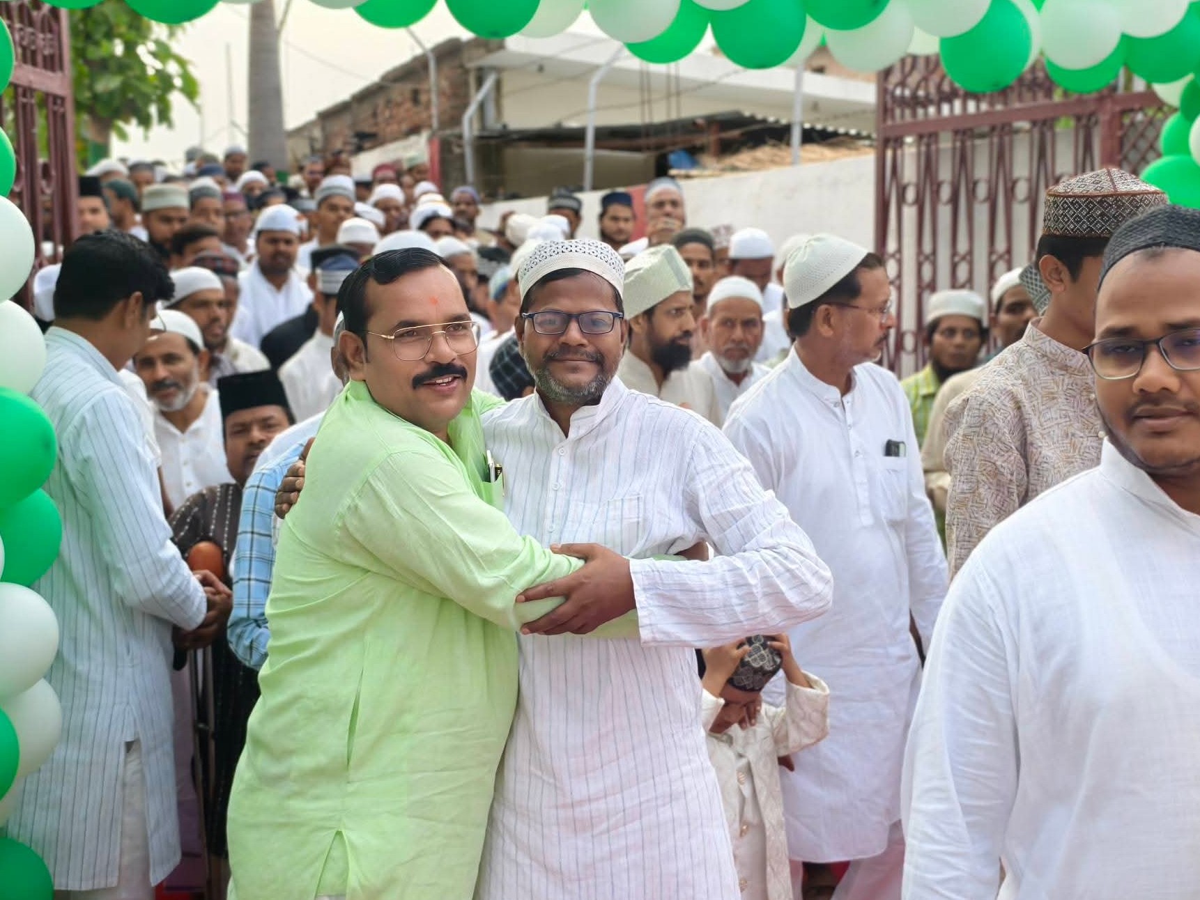 Sikanderpur Eid-ul-Adha Peace Prayer | Administration Ready