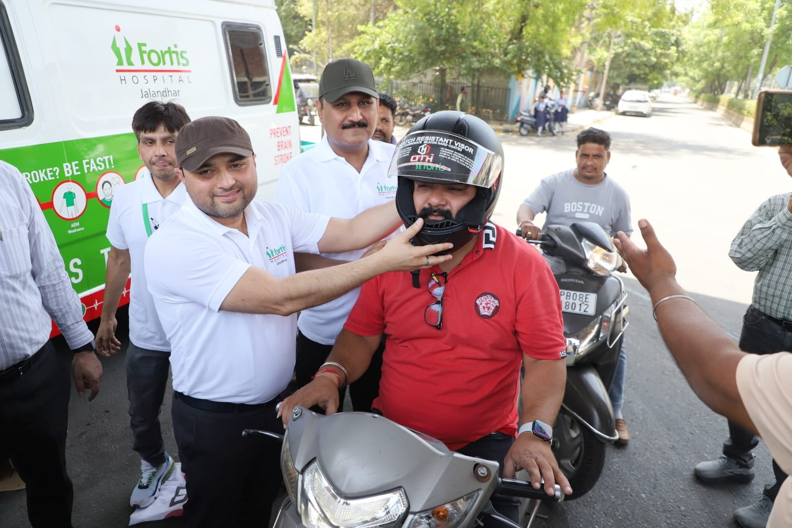 Traffic police trained on what to do in the first hour of a road emergency