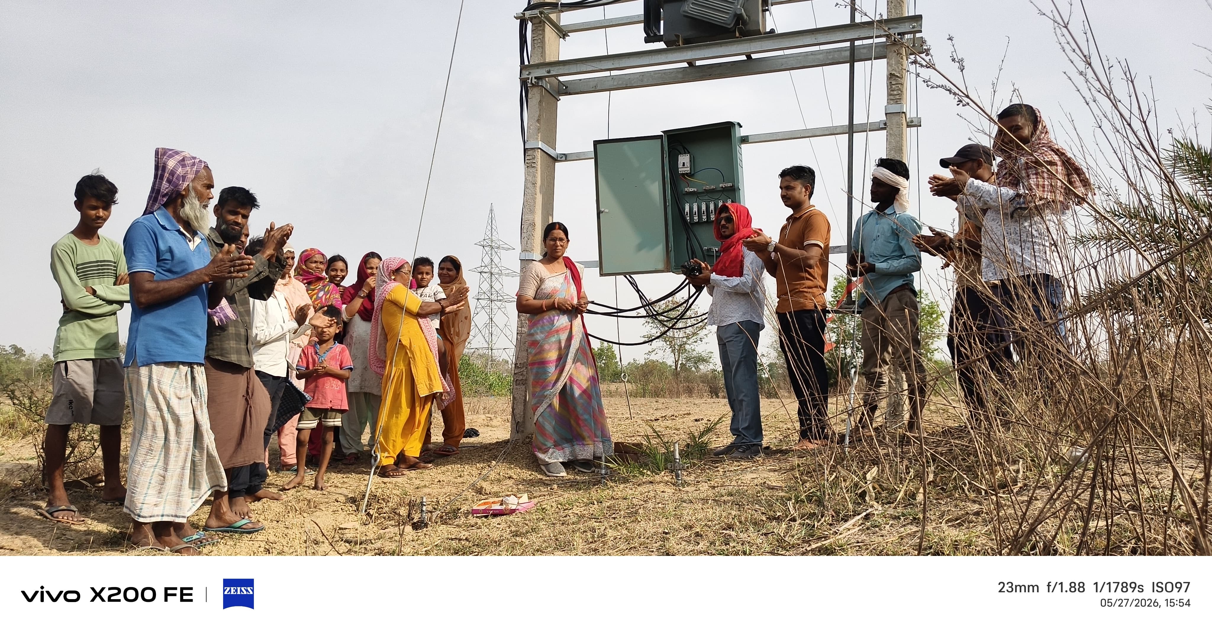 Manika in Patan gets electricity for the first time after 40 years