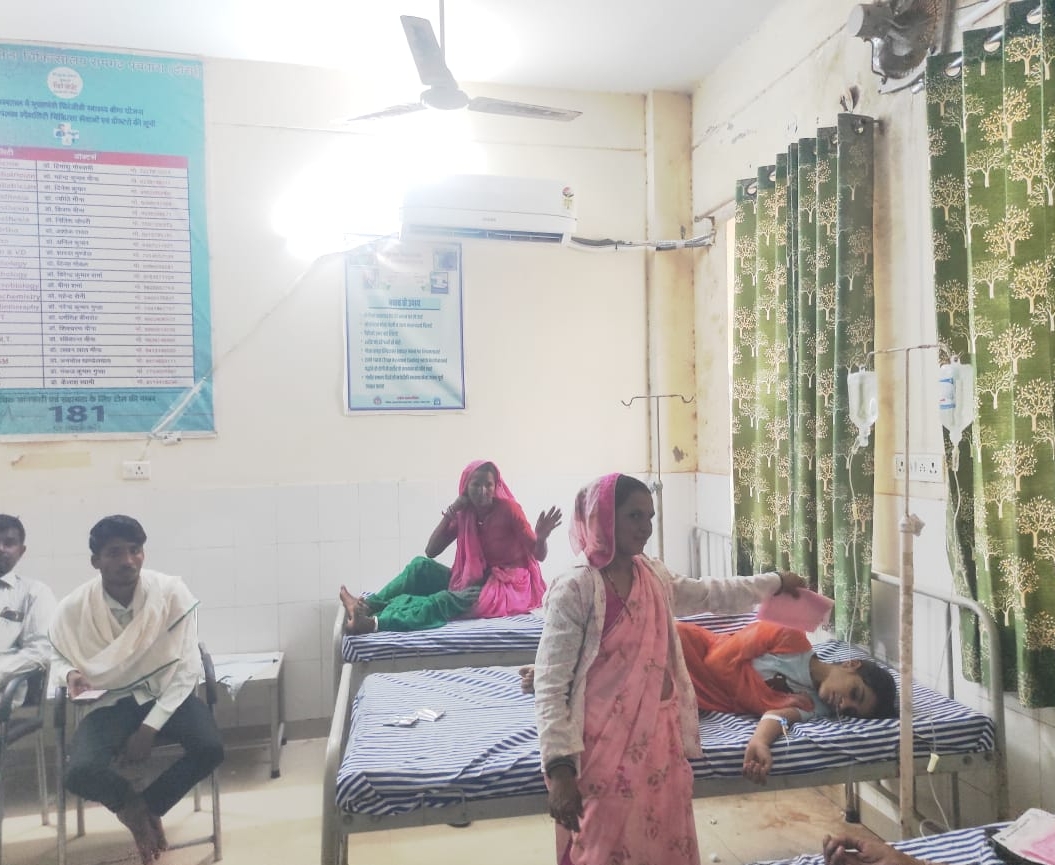 Fans and ACs in the hospital stopped working after the power cut, and ...