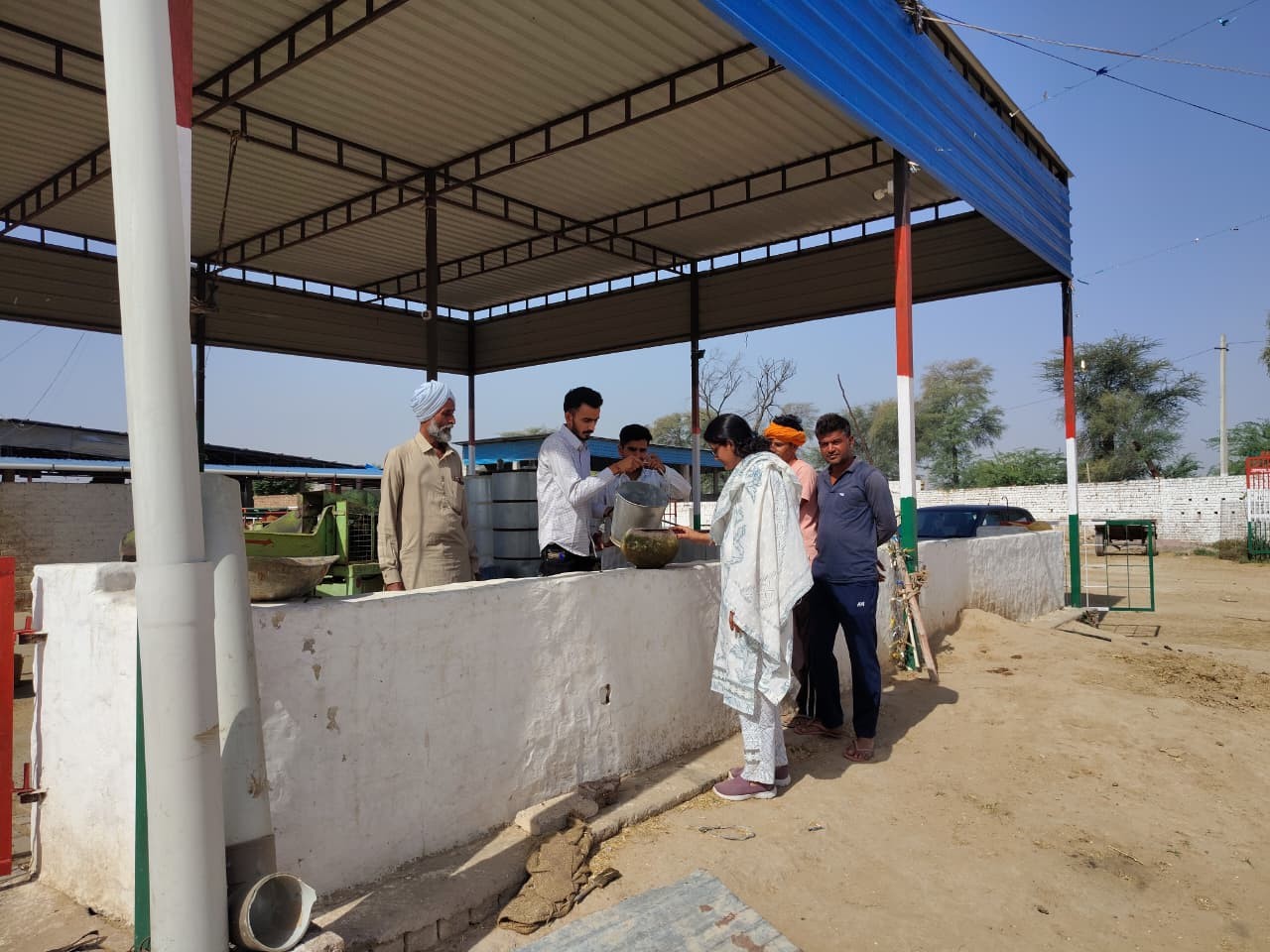Sriganganagar Gaushala Cleanliness | Animal Care & Water Conservation ...