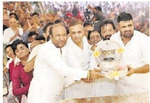 Celebrated the birth anniversary of Aditya Sagar Maharaj, offered ...