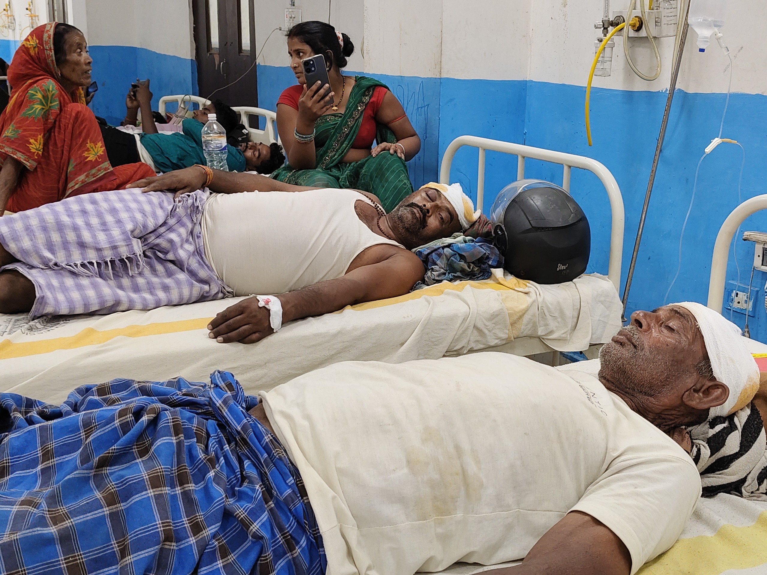 Saharsa Saur Bazar: Father-Son Attacked in Land Dispute
