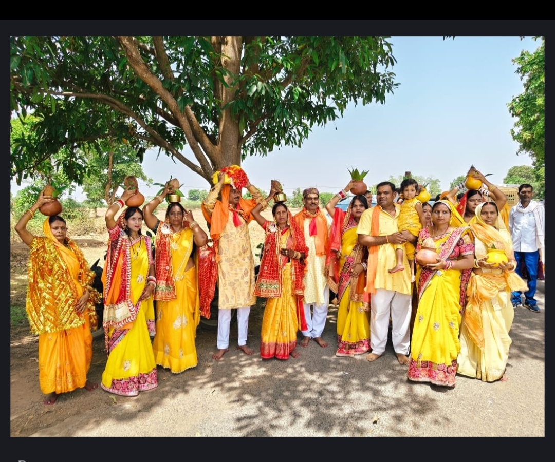 Bhagwat Katha begins with Kalash Yatra