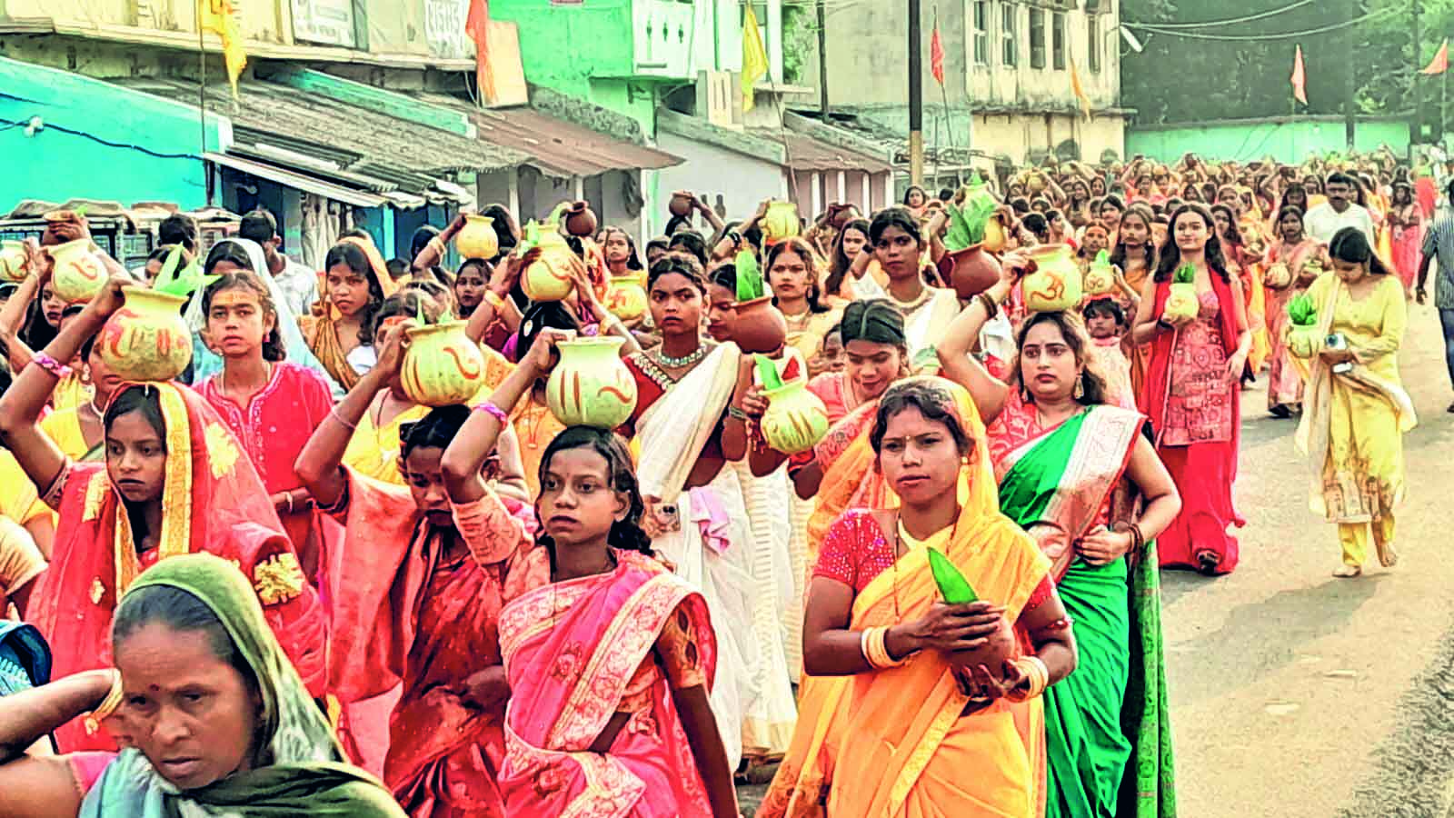 The 45th Virat Mahavishnu Yagna commenced at Chitra Colliery, filling ...
