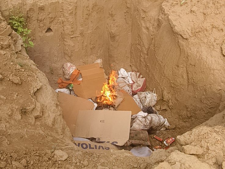 Auraiya Ajitmals 235 Litre Desi Sharab Destroyed Under Garima Sonkiya