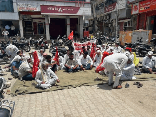 Hisar Farmers Protest Finance Company Tractor Seizure | Panchayat Warning