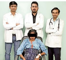 A 31 cm lump had engulfed the entire stomach; a complex surgery was ...