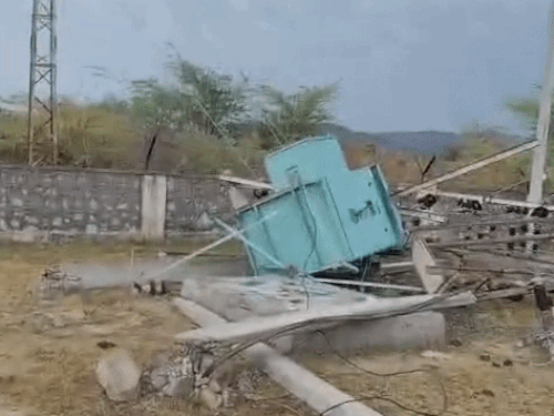 Rajasthan Weather Fury | Trees Fall, Poles Break in Bali, Sadhri, Desuri