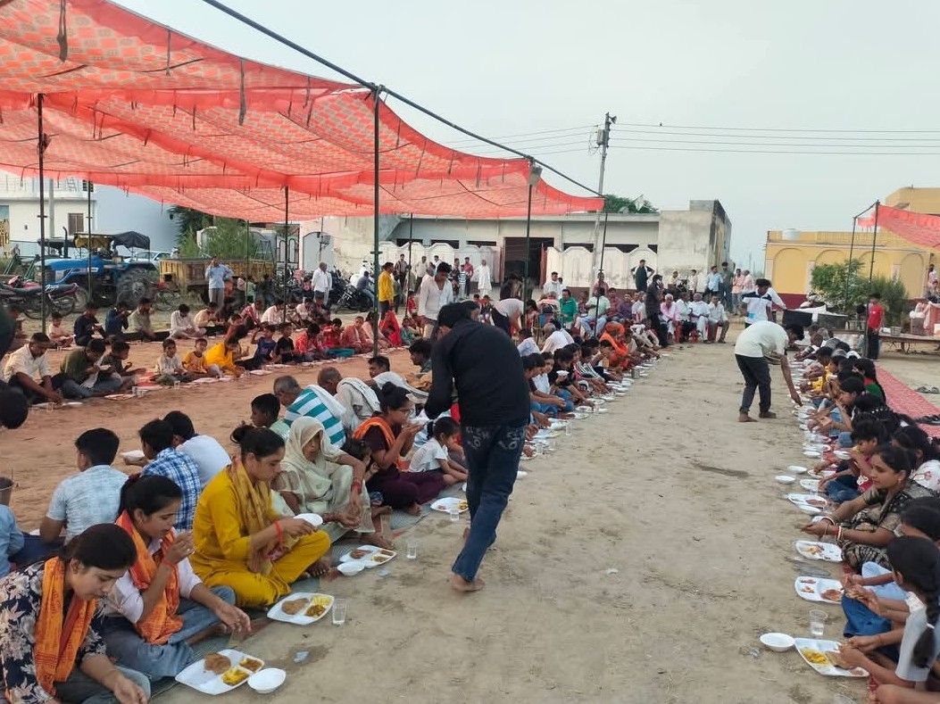 Nagla Natha Bhagwat Katha Concludes with Kanya Kalash Visarjan