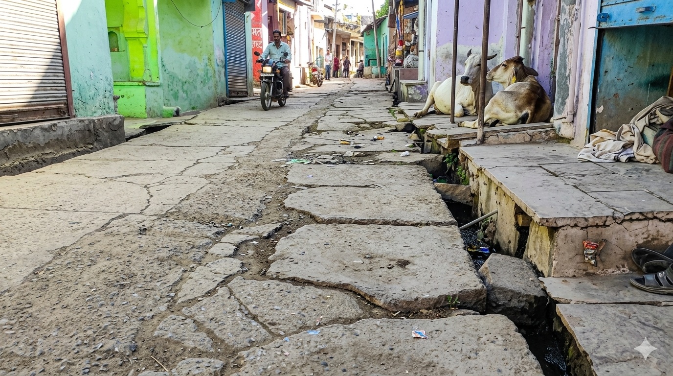 The main road is in a bad state, 2 crore rupees are approved for Atal ...