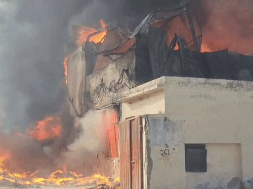 Bahadurgarh Factory Fire: Two Workers Injured, Delhi Fire Brigade Called