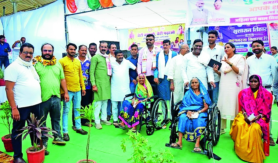 The solution camp in Nagar Panchayat Arjunda remained a mere formality.