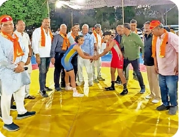 Child wrestlers show their strength in Kesari Dangal